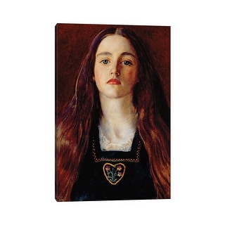 iCanvas "Portrait of a Girl, 1857 " by Sir John Everett Millais Canvas Print - Bed Bath & Beyond ...